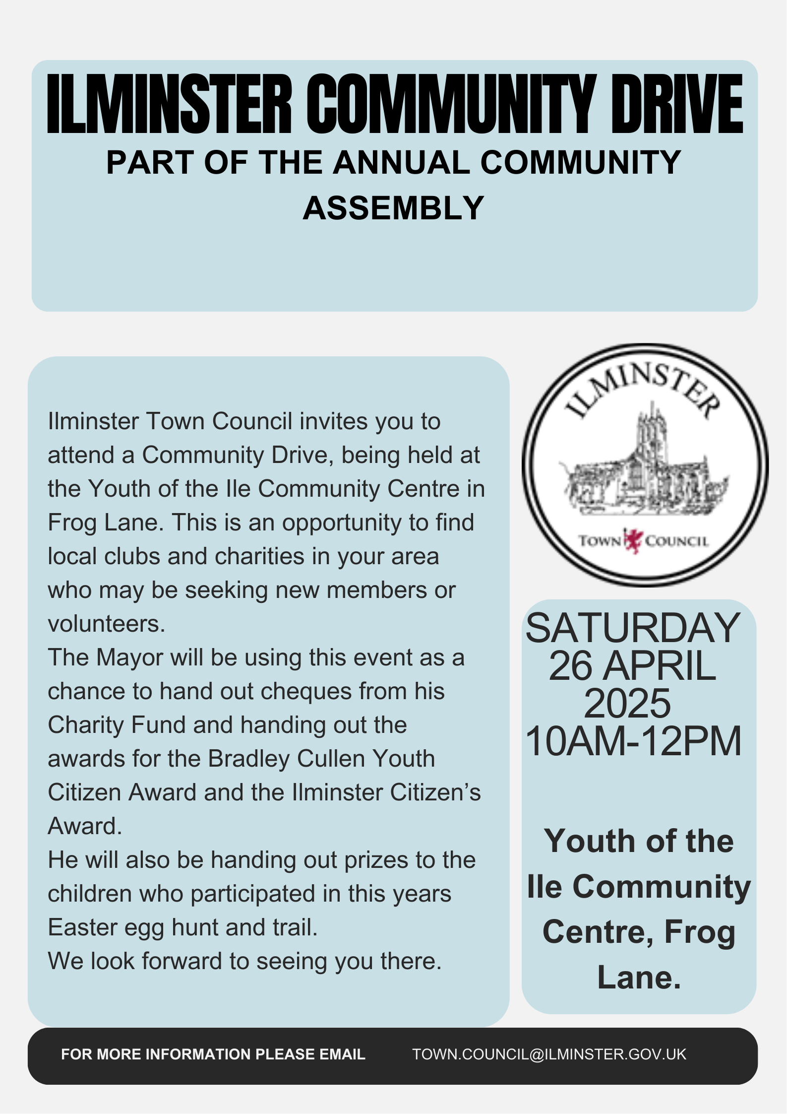 Ilminster Community Drive - Ilminster Town Council