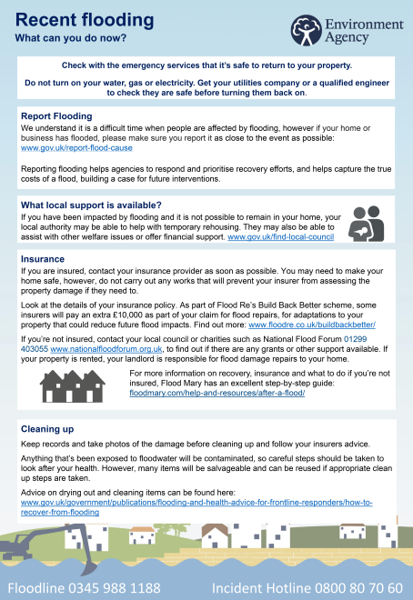 Flood Recovery Guide - Ilminster Town Council